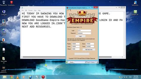Goodgame Empire Hack YouTube