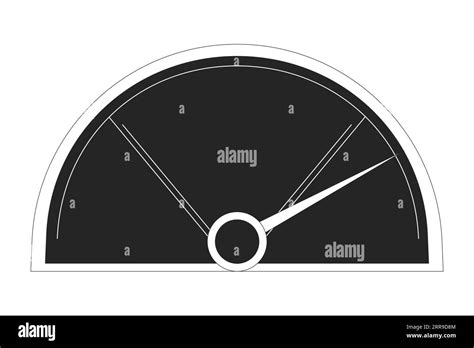Productivity Speed Scale Flat Monochrome Isolated Vector Object Stock Vector Image And Art Alamy