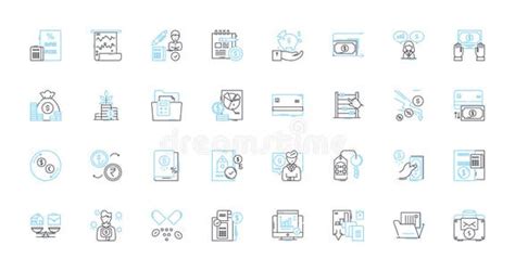 Agile Method Linear Icons Set Iterative Scrum Collaboration Incremental Adaptive Sprint