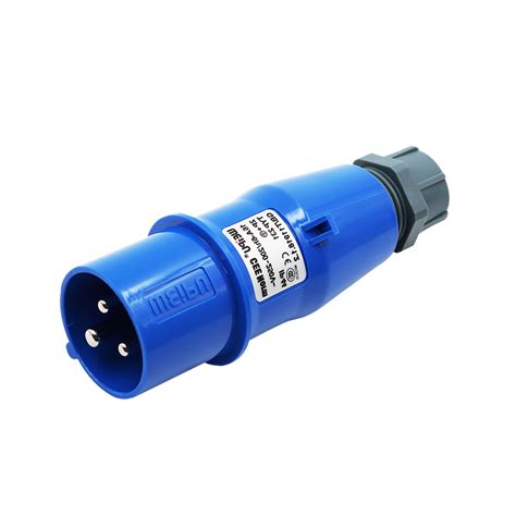Weipu威浦typr231工业航空插头16a3芯2p E防水连接器220v插座ip44 虎窝淘