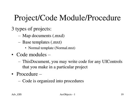 Ppt Vba And Arcobjects Programming Powerpoint Presentation Free