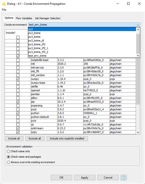 Knime Python Integration Guide