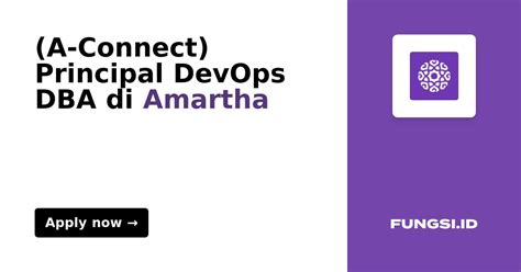 A Connect Principal Devops Dba Di Amartha Fungsiid