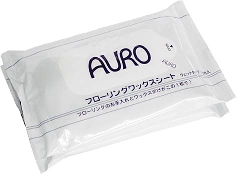 Jp Auro アウロ フローリングワックスシート 10枚×2個 床拭きシート ウェット 床拭き 掃除 無添加 日本製