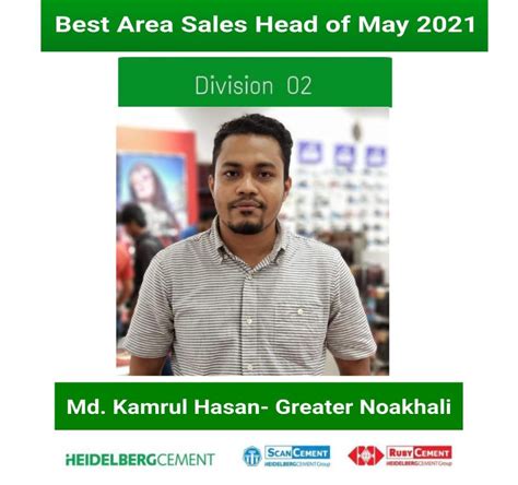 Md Kamrul Hasan On Linkedin Bestareasaleshead Heidelbergcement 23 Comments