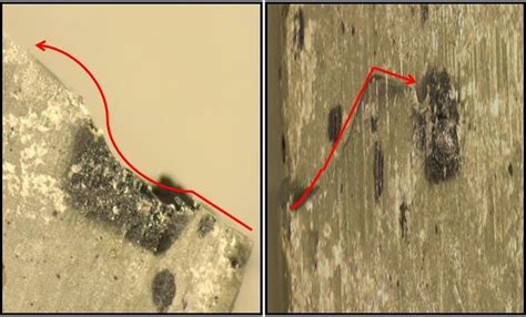 Optical Microscope Image Of Crack Propagation Pattern Of Epoxy Cnt01