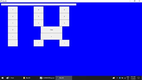 Python Program To Basic New Blue Bg Design Using The Python Tkinter Kashipara