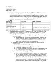 Lab2 Memo To Bob Hanson From Starr Belmont Subject Lab 2 Memo Date June 11 2017 1 During