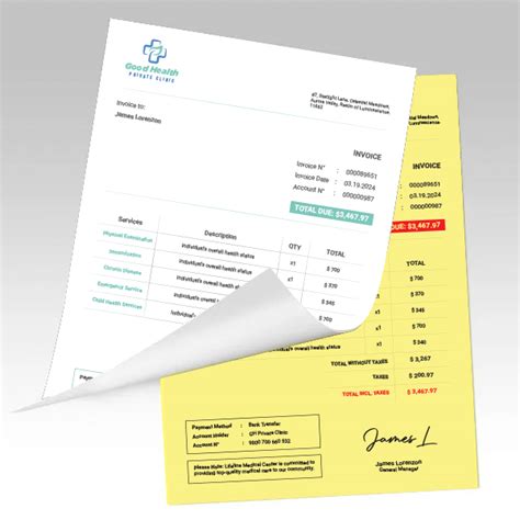 Medical Part NCR Forms EverPrint