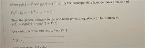 Given Y1 T T2 ﻿and Y2 T T 1 ﻿satisfy The