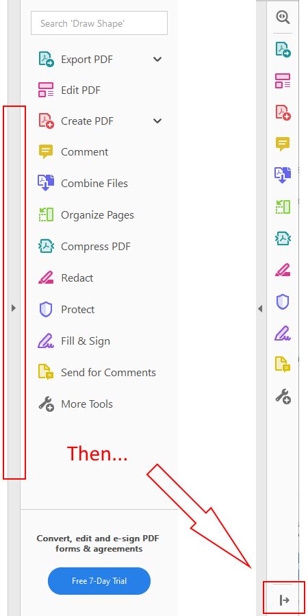 Adobe Reader And The Tools Pane Busix Documentation