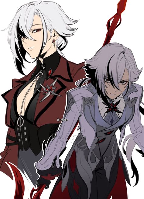 Arlecchino Genshin Impact Drawn By Maiqo Danbooru