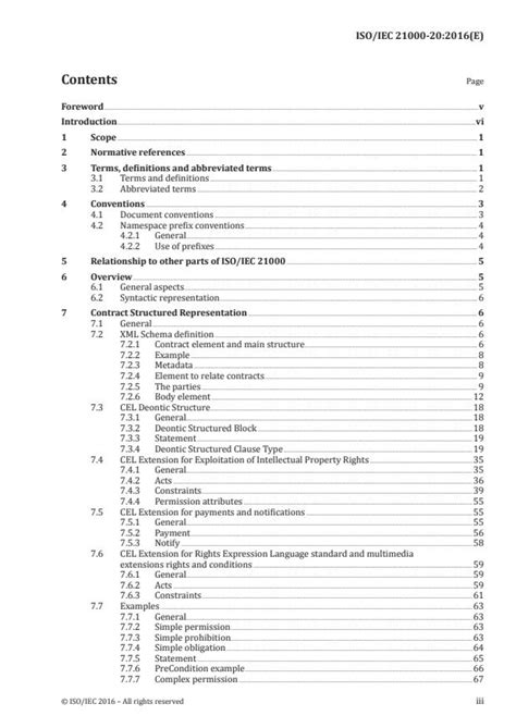 ISO IEC Information Technology Multimedia Framework MPEG Part Contract