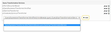 Development Of A Query Expression Transformer