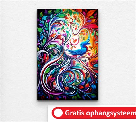 Tableau Plexiglas Coloré Tableau Plexiglas Oiseau Tableaux Plexiglas Plantes Bol