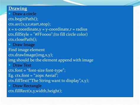Html Canvas Pptx Web Design And Html Internet