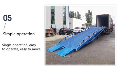Mobile Hydraulic Boarding Bridgecontainer Loading And Unloading