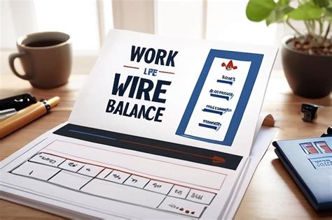 Premium Photo Worklife Balance Tips