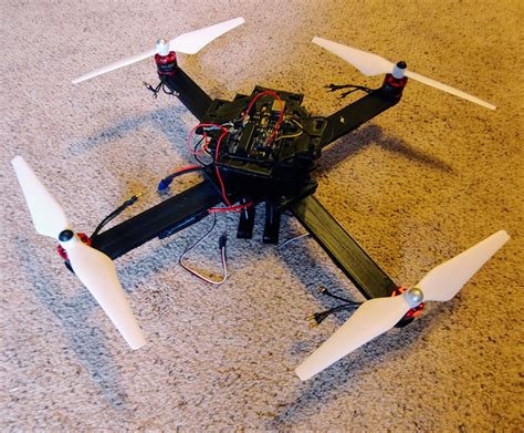 Github Donaldc24 The Flying Horror A Simple Quadcopter With Self