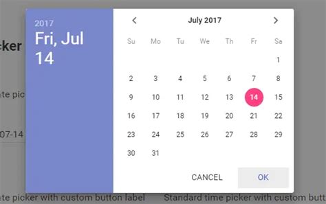 Datetime Pickers For Angular Material Angular Script