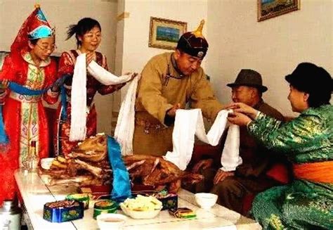 鄂尔多斯蒙古族交往见面礼 民俗 鄂尔多斯文化资源大数据