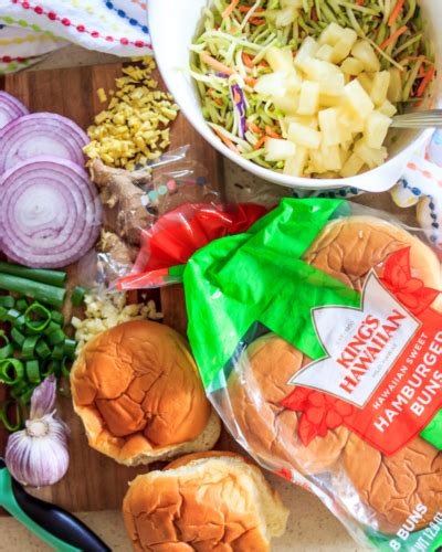 Teriyaki Turkey Burgers With Pineapple Slaw Mommy Gone Healthy A