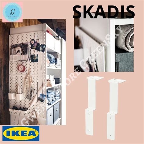 Jual Aksesoris Konektor Braket Metal Lemari Papan Rak Pegboard Kuat Isi Shopee Indonesia