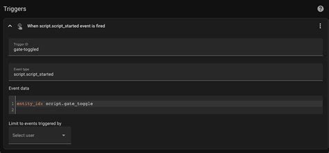 Creating Trigger When Script Is Startedturned On Configuration Home Assistant Community