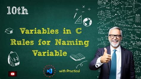 variables in c programming rules for naming variables chapter 1 10th computer new book