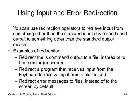 Ppt Guide To Unix Using Linux Third Edition Powerpoint Presentation Free Download Id3349417