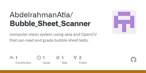 GitHub AbdelrahmanAtia Bubble Sheet Scanner Computer Vision System Using Java And OpenCV That