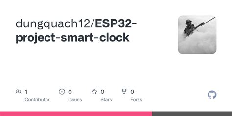 Github Dungquach12esp32 Project Smart Clock