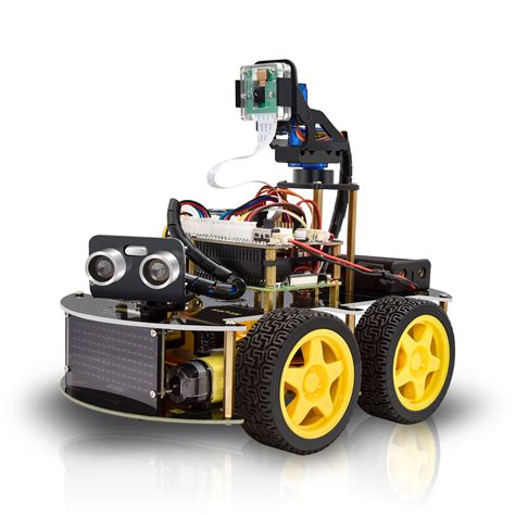 Keyestudio Raspberry Pi Robot Car Kit Megapixels Camera Module Python Programming For