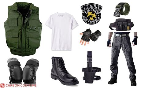 Chris Redfield From Resident Evil 1 Costume Guide Carbon Costume