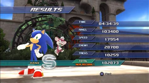 Sonic Unleashed Rooftop Run Act 1 S Rank Chaospunishment Youtube