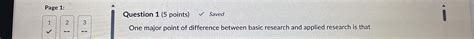 Solved Page 1 Question 1 5 ﻿points Savedone Major Point Of