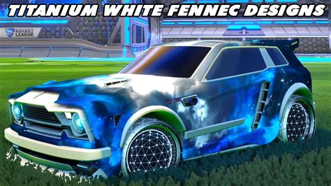 Titanium White Fennec Designs Rocket League Youtube