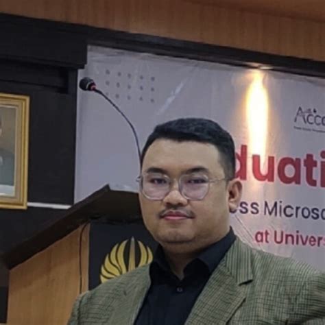 Ahmad Yusuf Firmansyah Instructor Master Of Education Universitas Negeri Surabaya