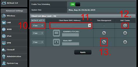 Asus Mac Address Filtering Nasvejj