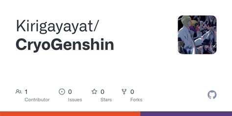 Github Kirigayayatcryogenshin