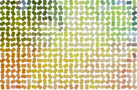 Color Abstract Oval And Mixed Pattern Generative Art Background Design Cover Effect And Wallpaper