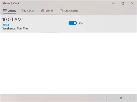 How To Use And Turn Off Alarms In Windows