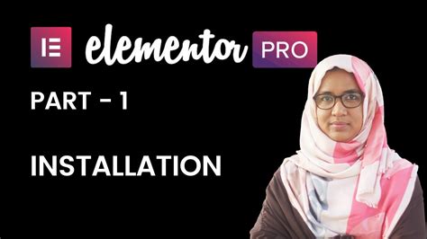 01 How To Install Elementor Pro Elementor Pro Series Tutorial Youtube