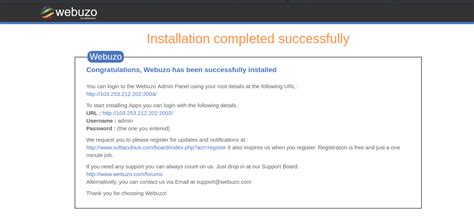 Cara Install Webuzo Di Vps Ubuntu Rumahweb Journal