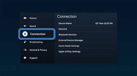 Set Up A Network Connection On Your Samsung Smart Tv
