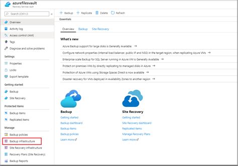 Manage Azure Files Backups Azure Backup Microsoft Learn