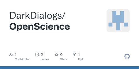 Github Darkdialogsopenscience
