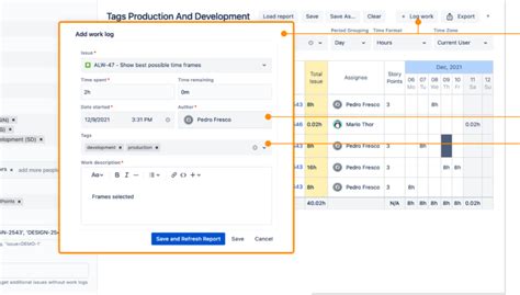 team worklog reports atlassian marketplace