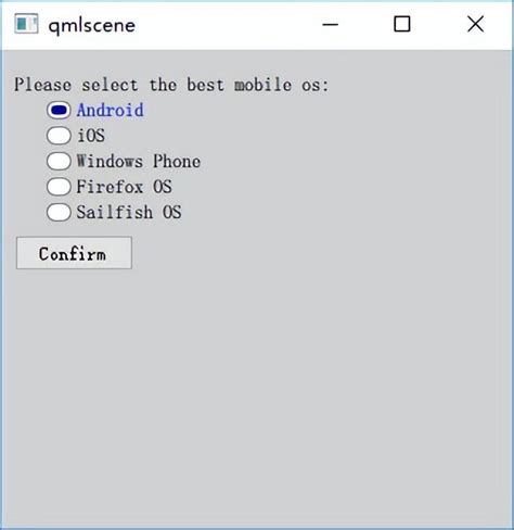 Qt Quick Radiobuttoncheckbox Groupbox Exclusivegroup Csdn