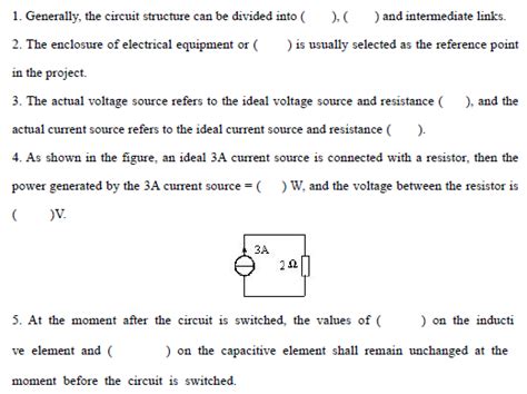 Solved 1 Generally The Circuit Structure Can Be Divided Chegg